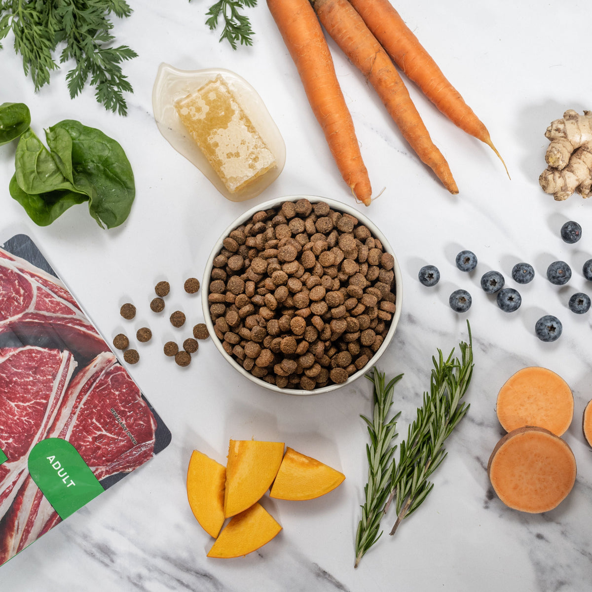 Billy + Margot Single Animal Protein Lamb + Superfood Blend Adult Dry